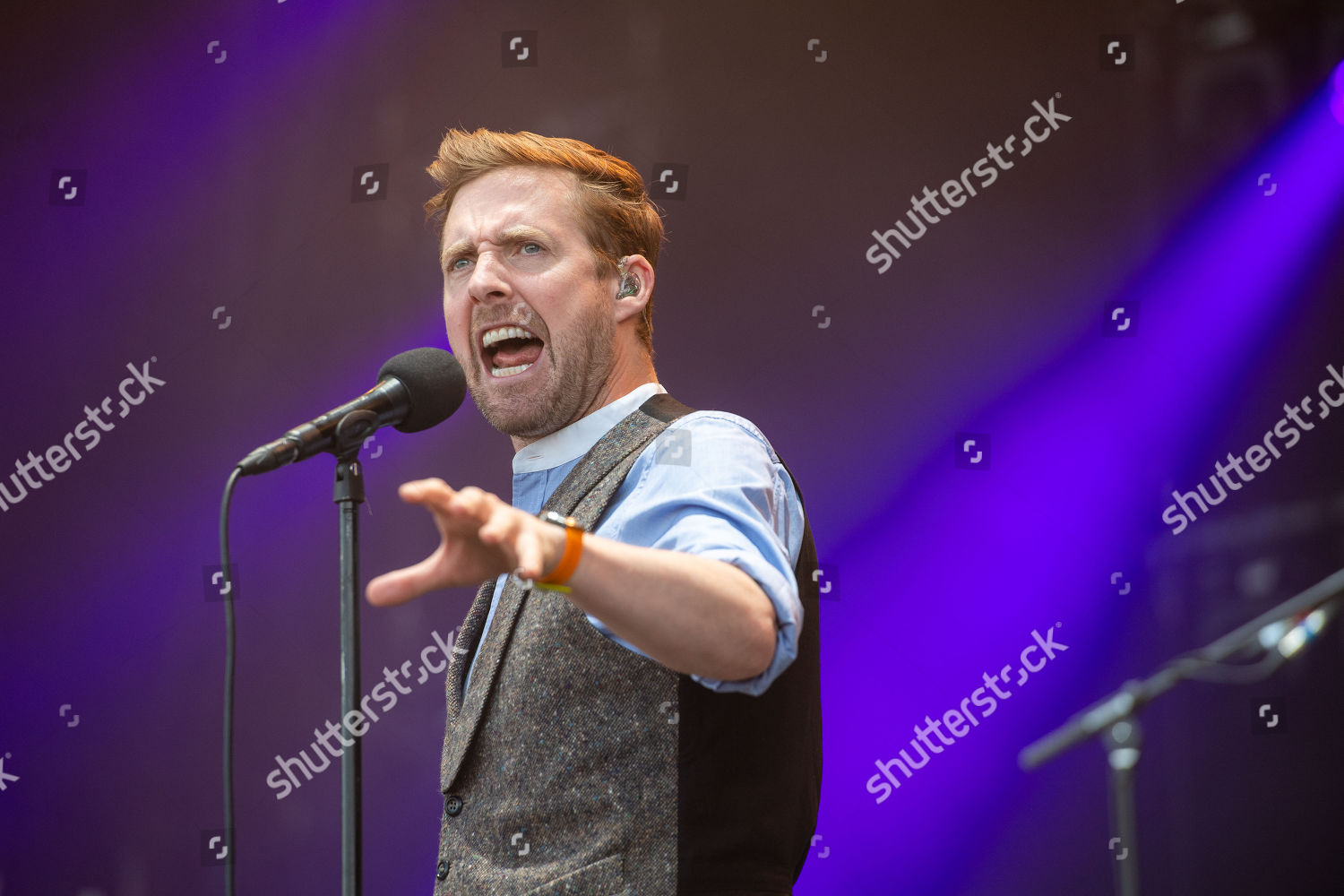 Kaiser Chiefs Lead Singer Ricky Wilson Editorial Stock Photo - Stock ...