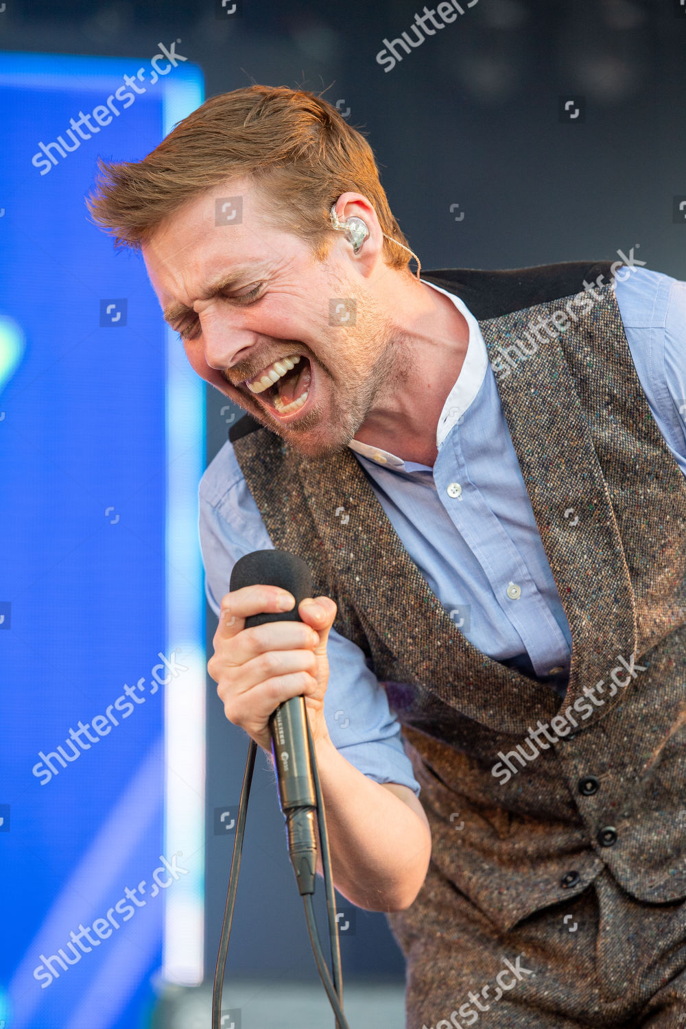 Kaiser Chiefs Lead Singer Ricky Wilson Editorial Stock Photo - Stock ...