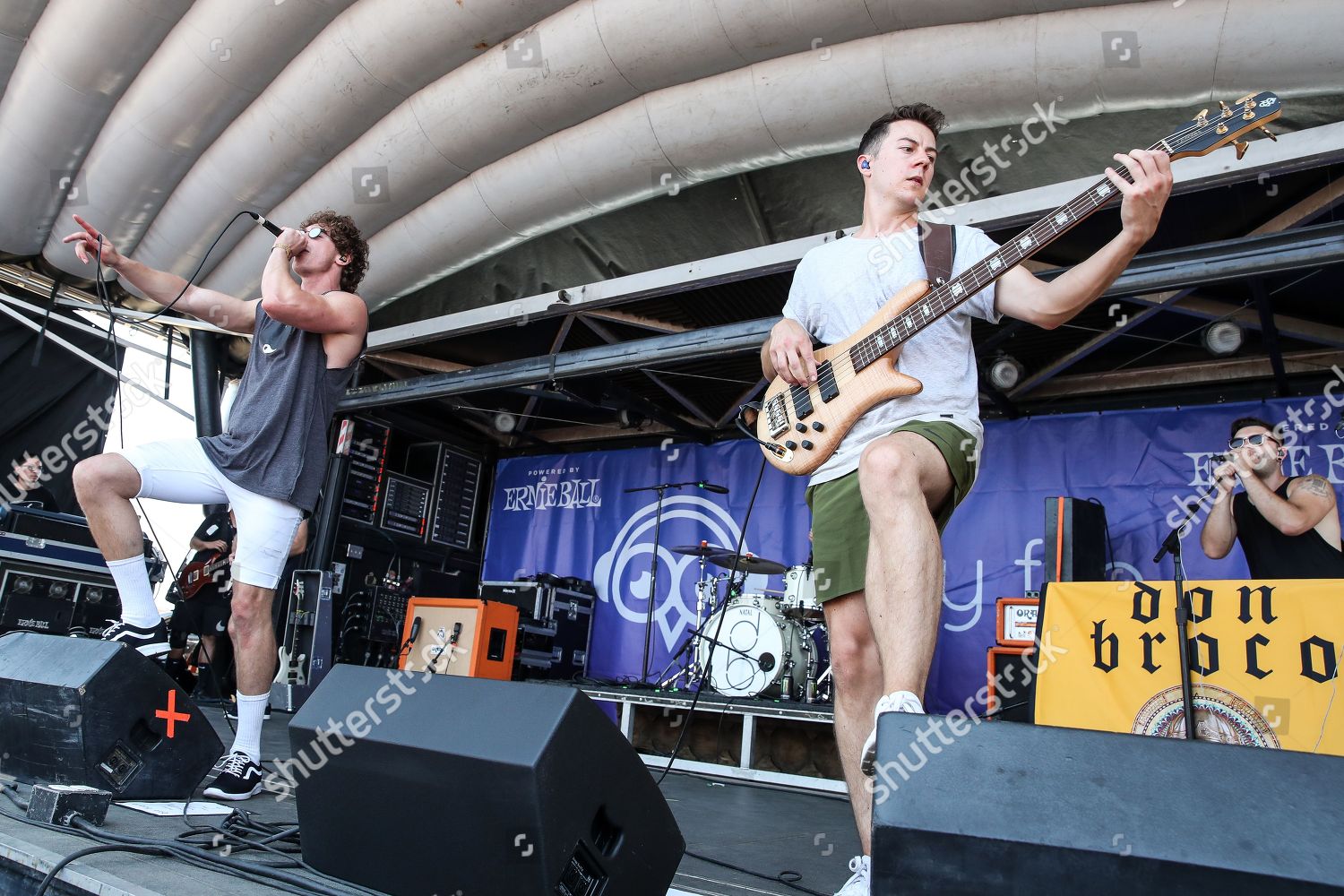Don Broco Rob Damiani Tom Doyle Editorial Stock Photo - Stock Image ...