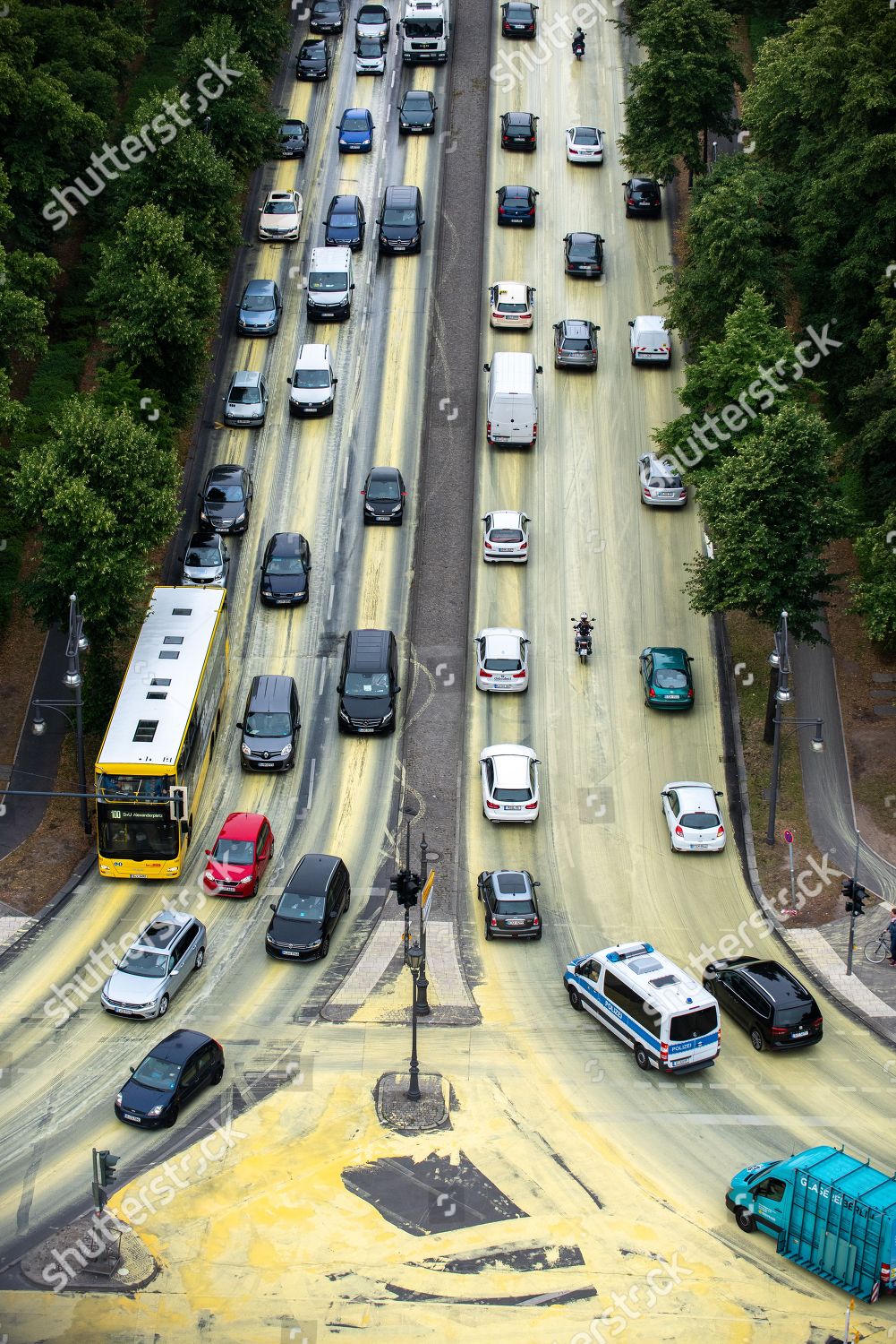 Areal View Scene After Protest Greenpeace Editorial Stock Photo - Stock ...