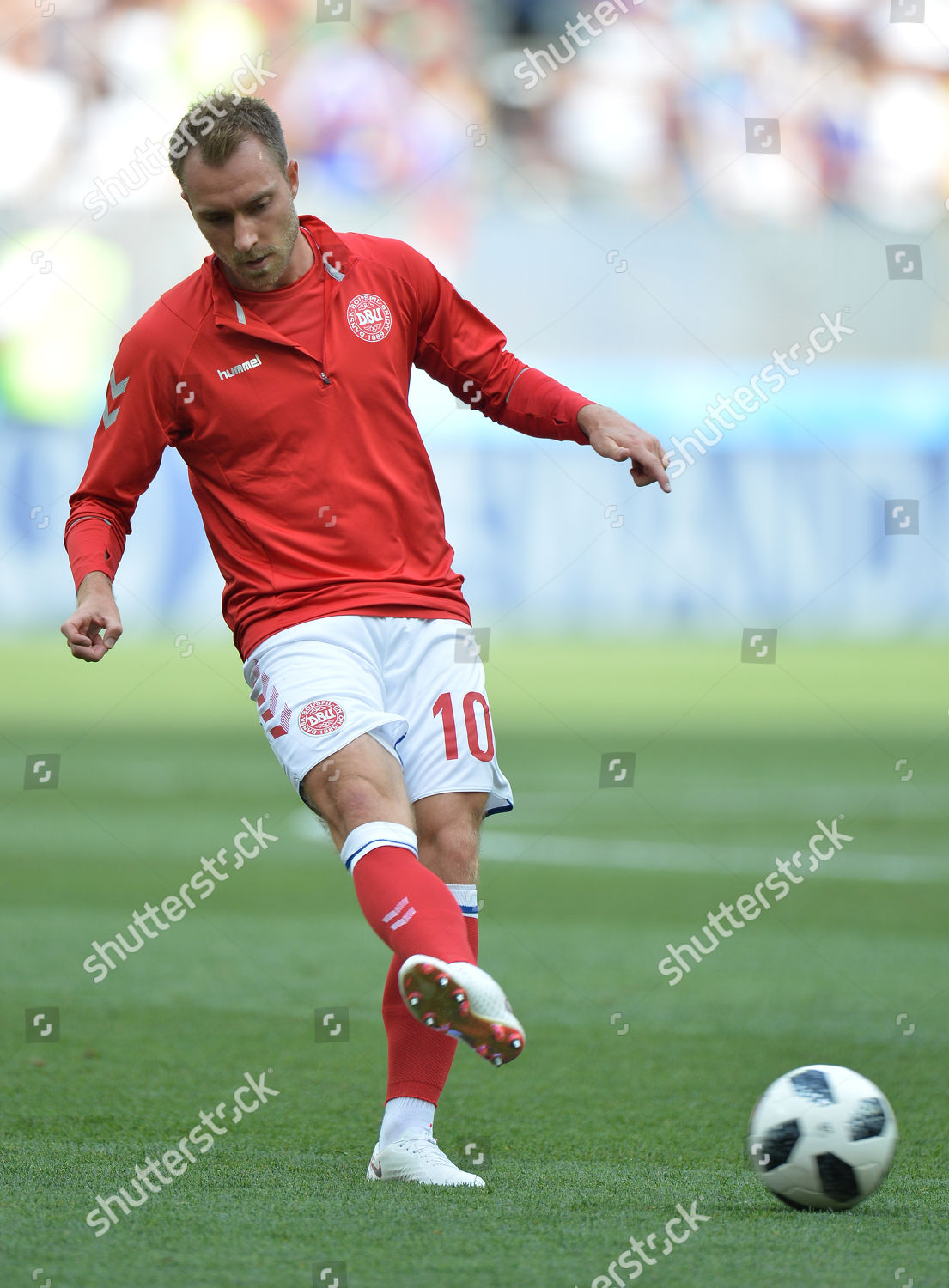 Christian Eriksen Denmark Editorial Stock Photo - Stock Image ...