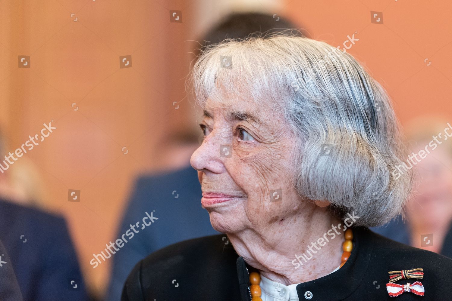 Margot Friedlaender Attends Ceremony She Awarded Editorial Stock Photo ...