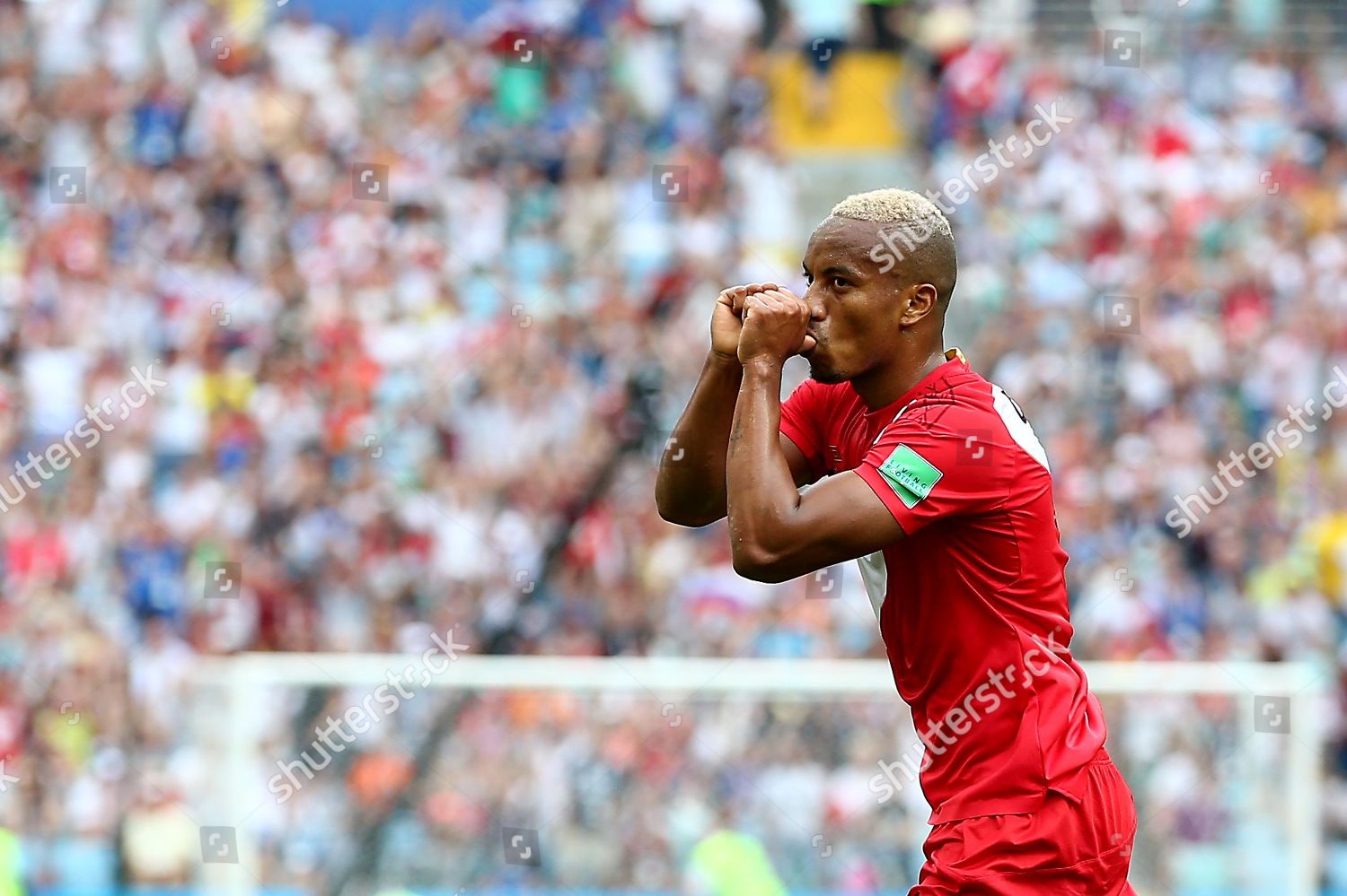 Andre Carrillo Peru Celebrates Scoring His Editorial Stock Photo ...