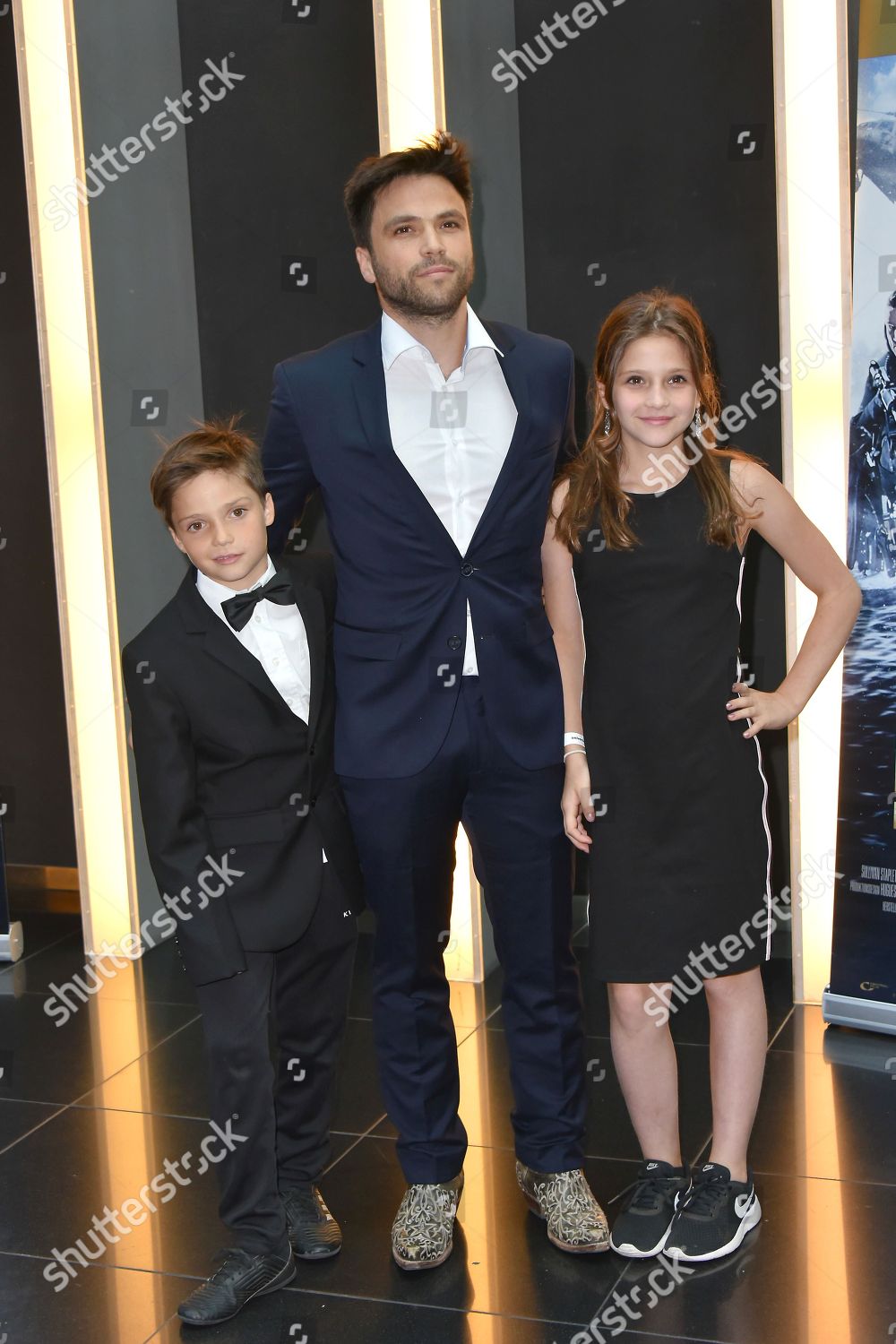 Karim Cherif Tochter Anais Sohn Emile Editorial Stock Photo - Stock ...
