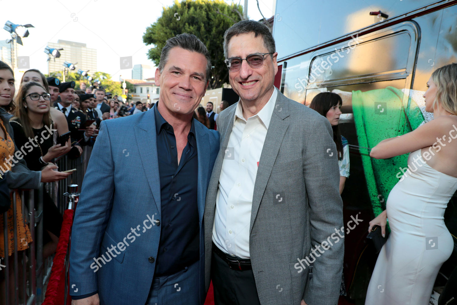 Josh Brolin Tom Rothman Chairman Sony Editorial Stock Photo - Stock ...
