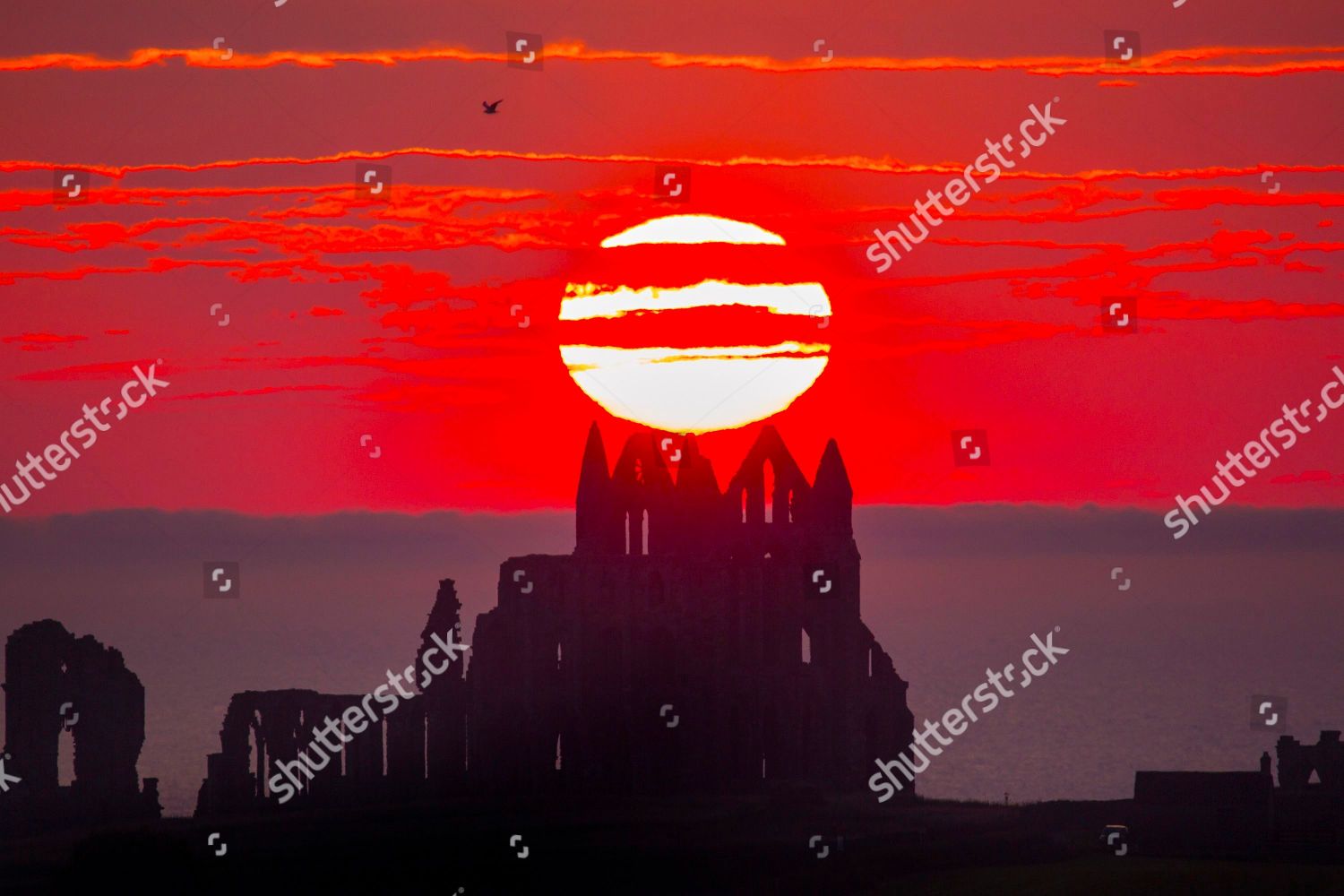 Sun Sets Last Night Behind Gothic Editorial Stock Photo - Stock Image ...