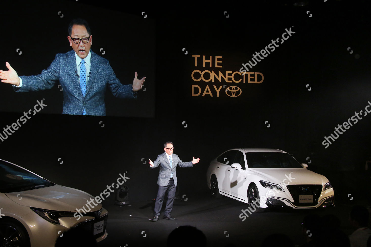 Japanese Automobile Giant Toyota Motor President Editorial Stock Photo ...