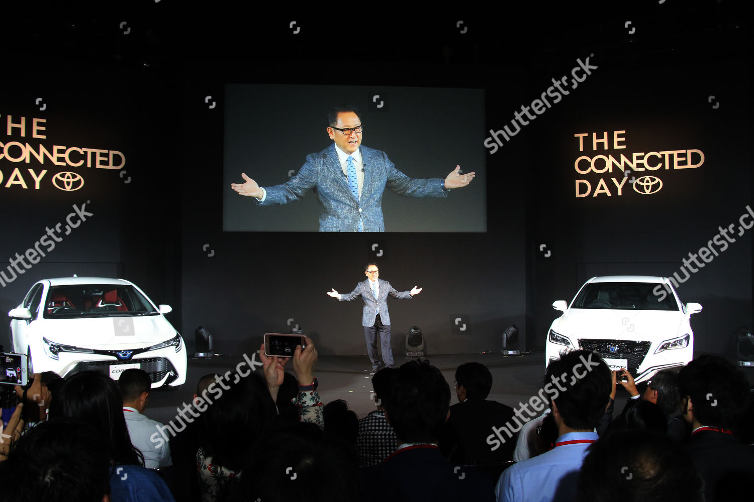 Japanese Automobile Giant Toyota Motor President Editorial Stock Photo ...