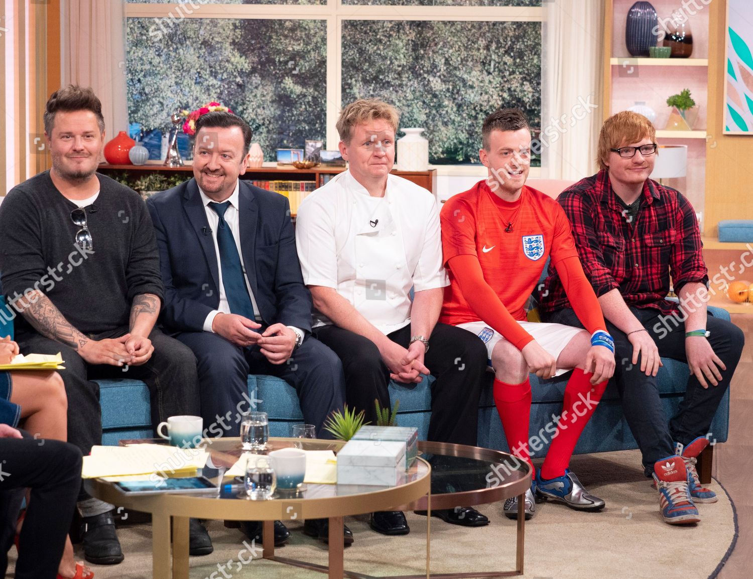 Lookalikes Andy Harmer David Beckham Ricky Editorial Stock Photo ...