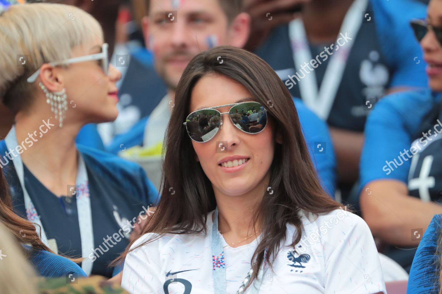 Olivier Girouds Wife Jennifer Giroud Editorial Stock Photo - Stock ...
