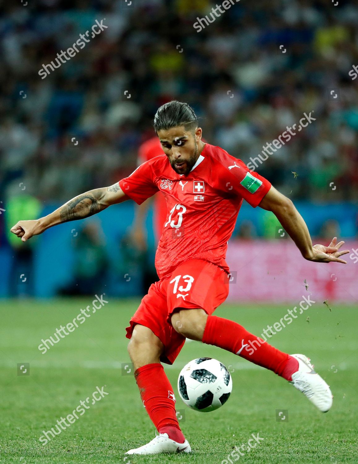 Ricardo Rodriguez Switzerland Action During Fifa Editorial Stock Photo ...