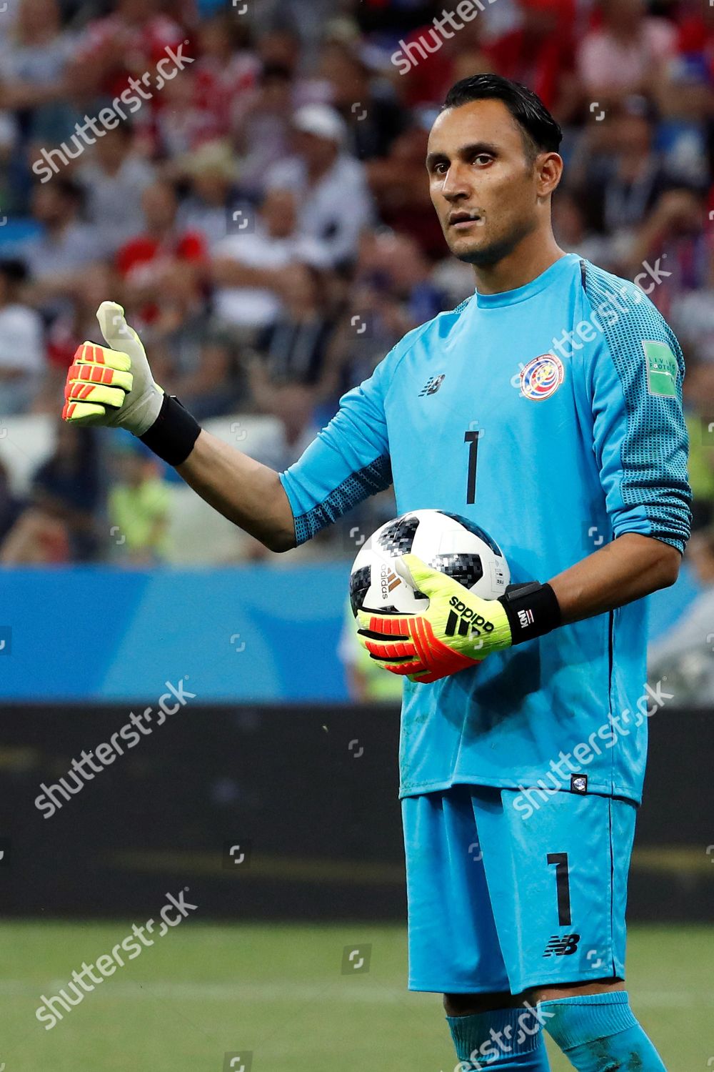 Costa Rican Goalkeeper Keylor Navas During Editorial Stock Photo ...