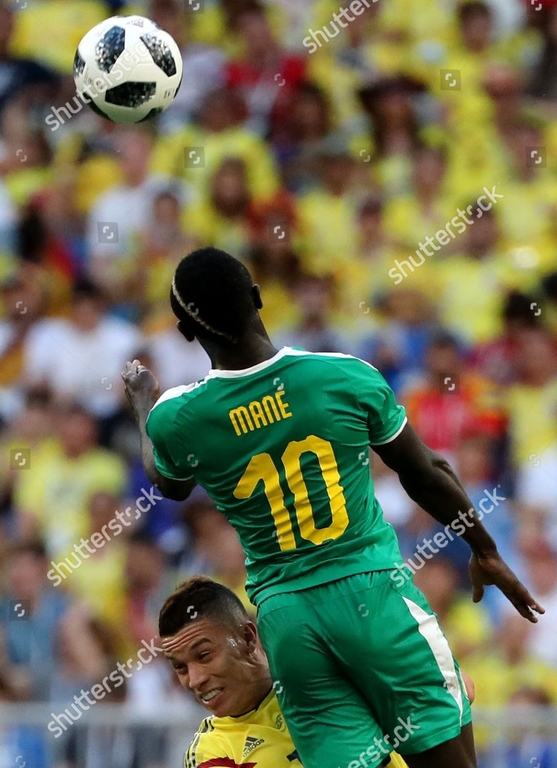 Sadio Mane Senegal Mateus Uribe Colombia Editorial Stock Photo - Stock ...