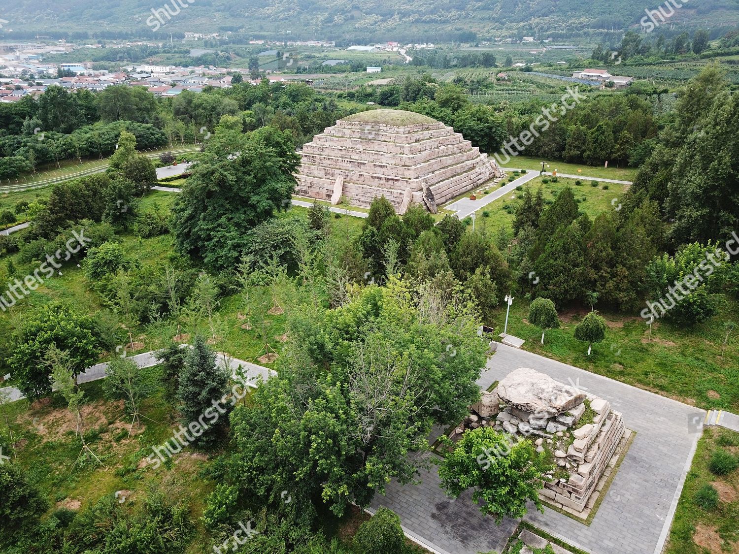 Gaogouli Mausoleum Looks Like Pyramid Jian Editorial Stock Photo ...