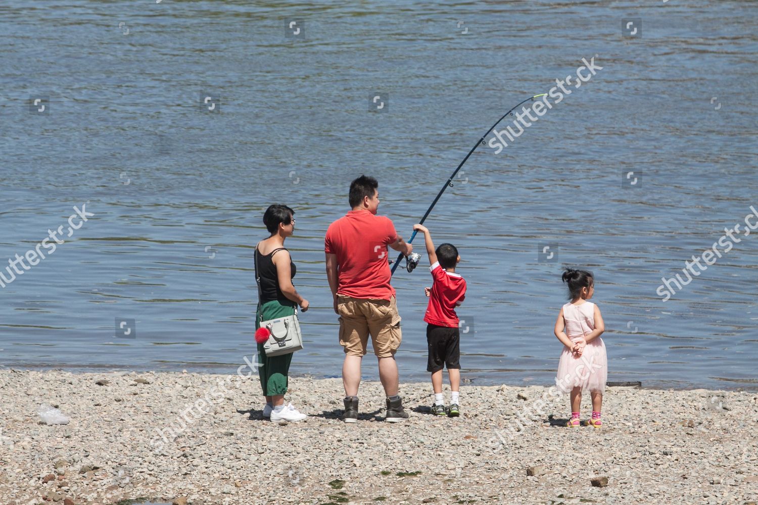 People Enjoying Hot Weather Sunshine On Editorial Stock Photo - Stock ...