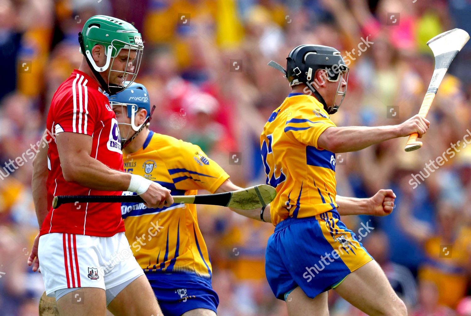 Cork Vs Clare Clares David Reidy Editorial Stock Photo - Stock Image ...