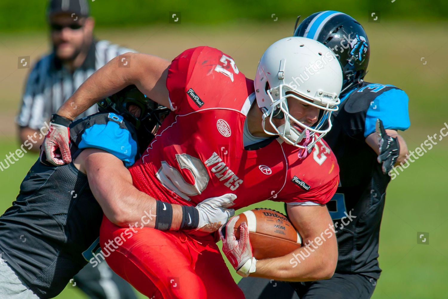 Wolves Calum Davidson 21 Breaking Tackles Editorial Stock Photo - Stock ...