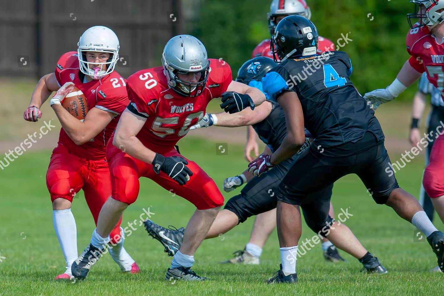 Calum Davidson 21 Rushes During Bafa Editorial Stock Photo - Stock ...