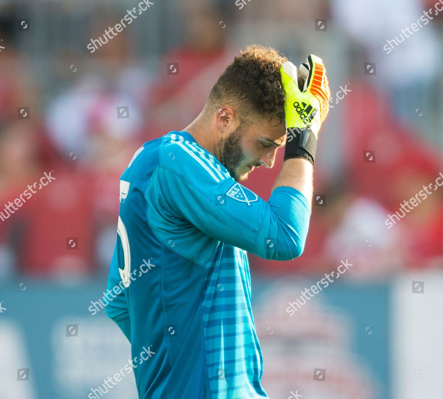 Goalkeeper Alexander Bono Toronto Fc Reacts Editorial Stock Photo ...