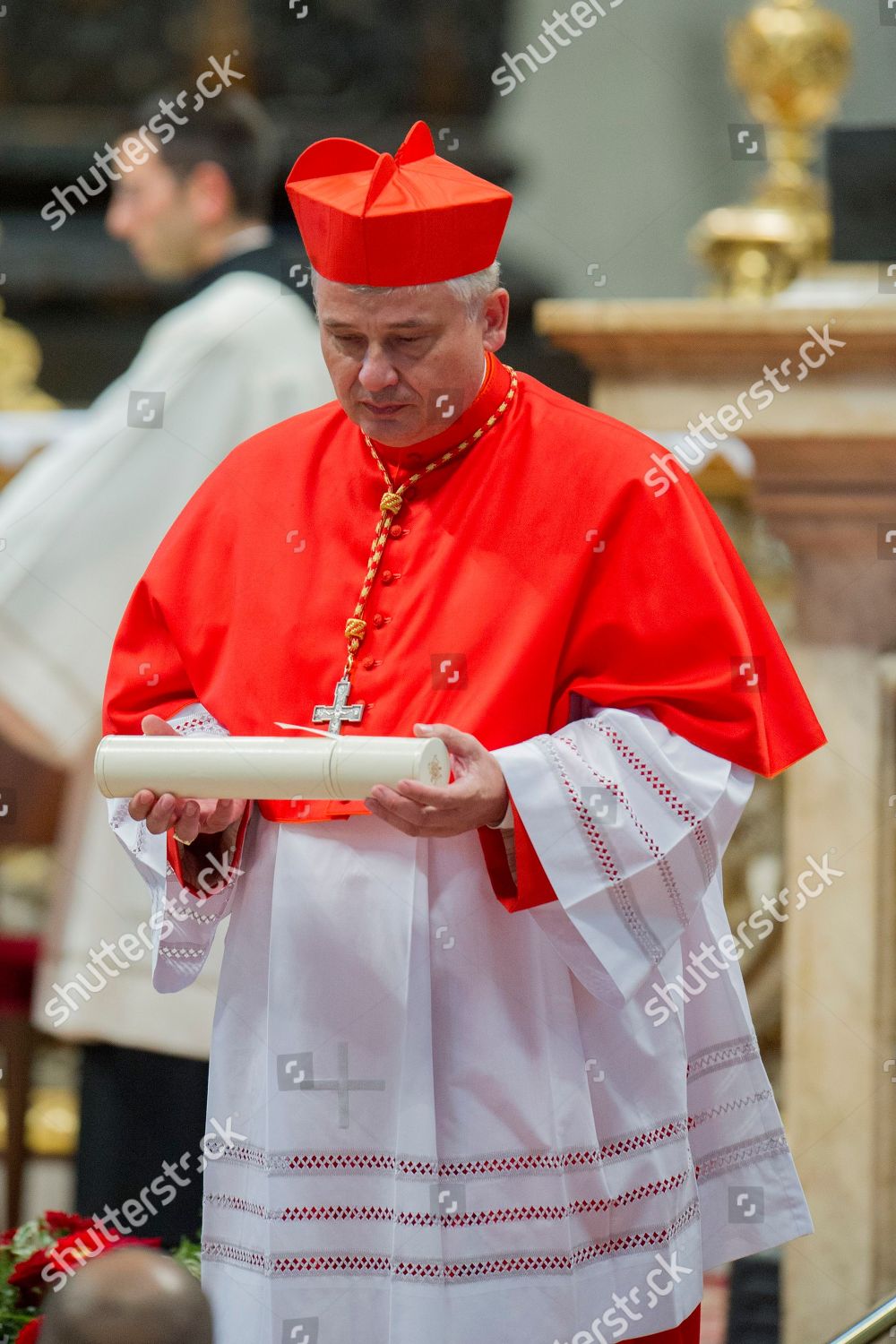 Cardinal Konrad Krajewski Editorial Stock Photo - Stock Image ...