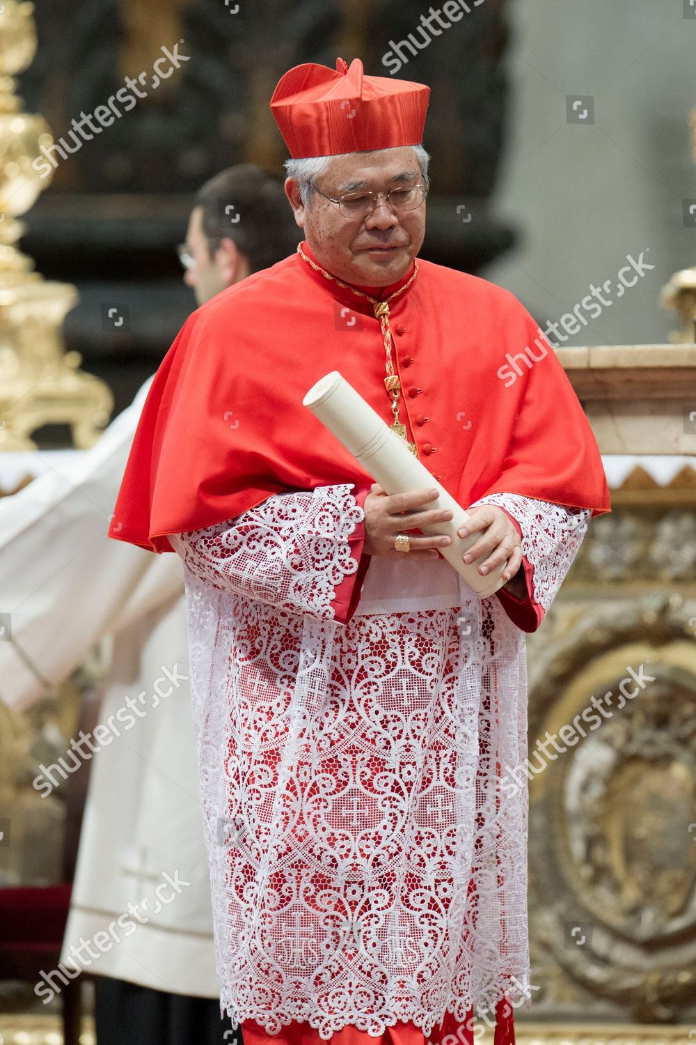 Cardinal Thomas Aquino Manyo Maeda Editorial Stock Photo - Stock Image ...