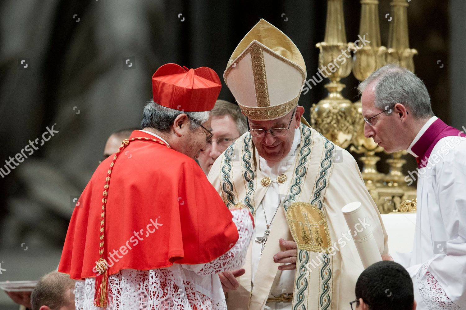 Cardinal Thomas Aquino Manyo Maeda Pope Editorial Stock Photo - Stock ...