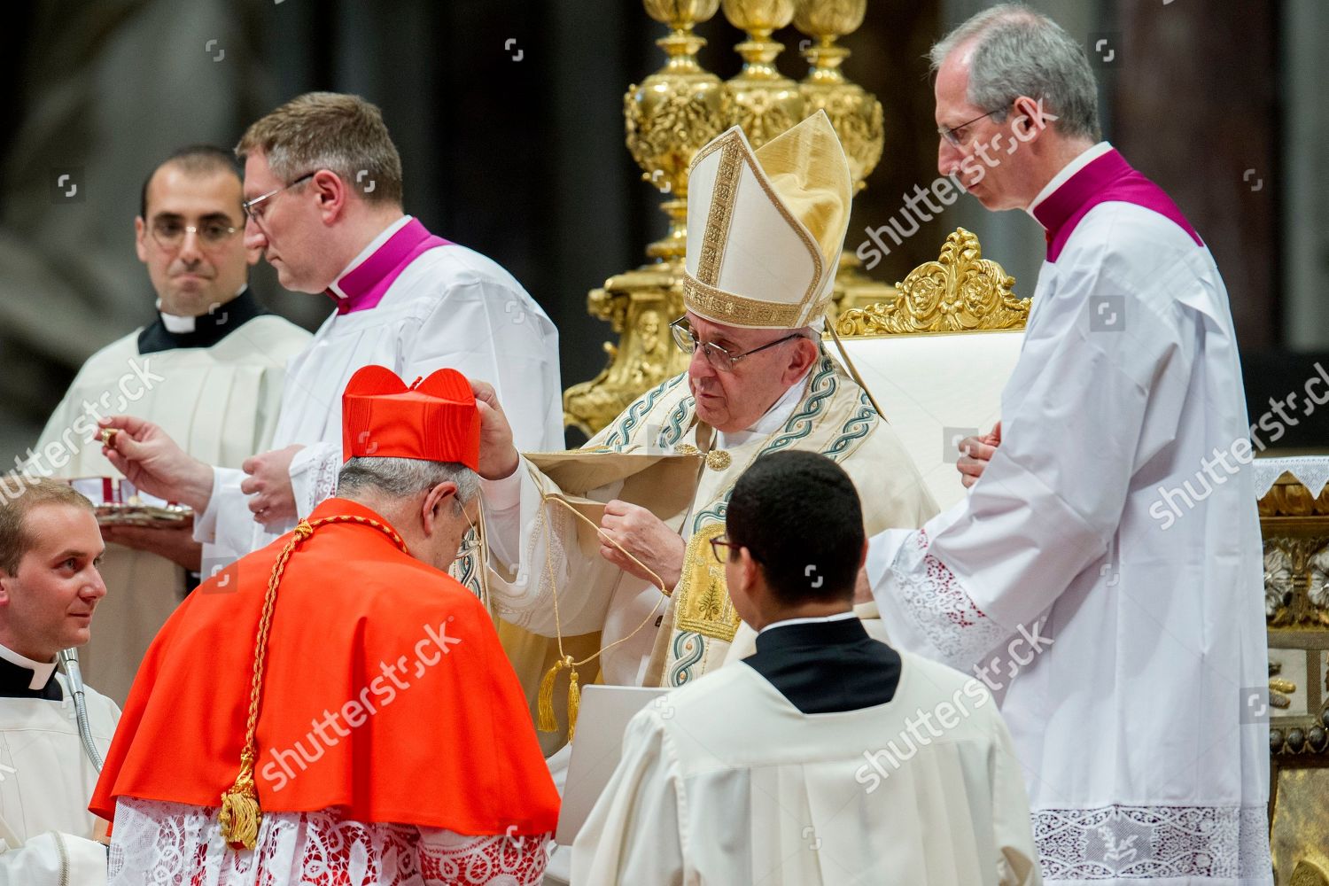 Cardinal Angelo De Donatis Pope Francis Editorial Stock Photo - Stock ...