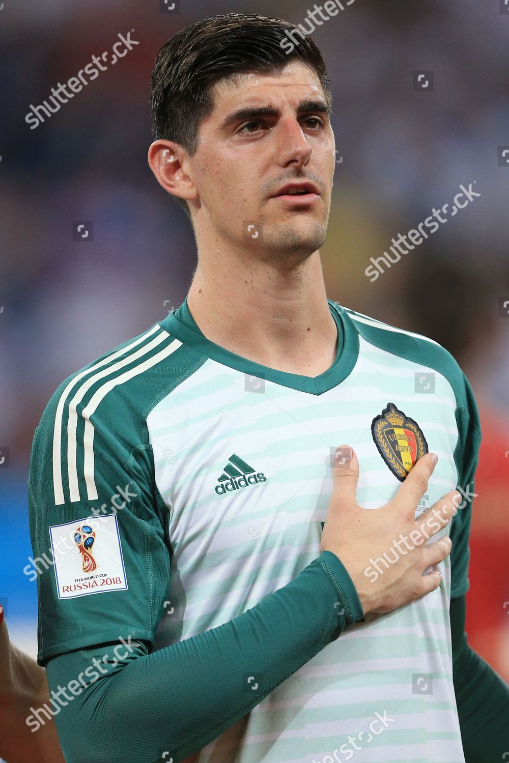 Belgium Goalkeeper Thibaut Courtois Editorial Stock Photo - Stock Image ...