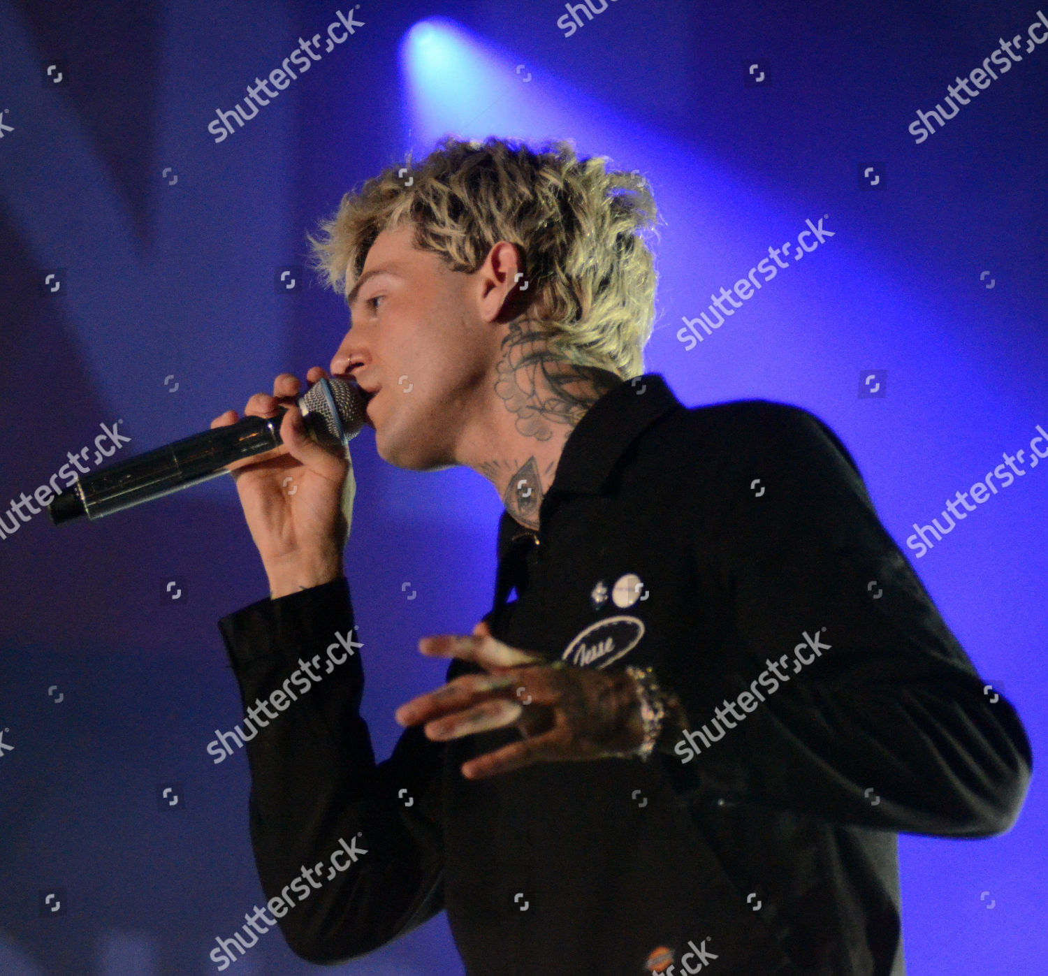 Lead Singer Jesse Rutherford Band Neighbourhood Editorial Stock Photo ...