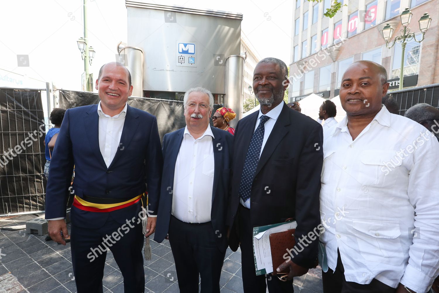 Philippe Close Mayor Brussels Transformation Square Editorial Stock ...