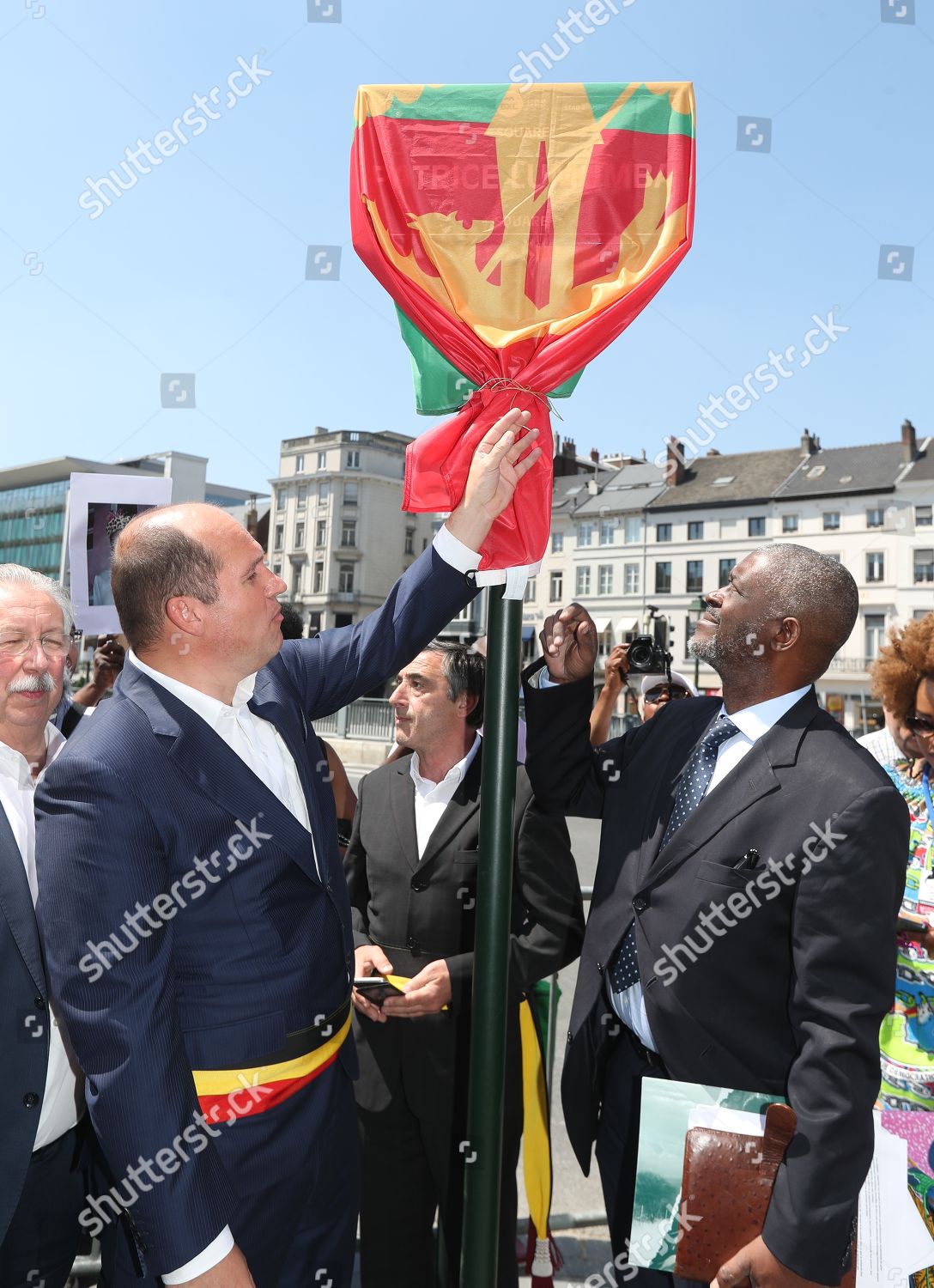 Philippe Close Mayor Brussels Transformation Square Editorial Stock ...