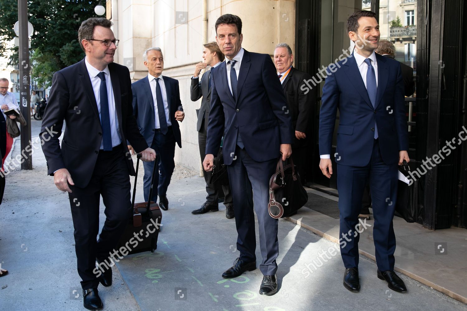 Frederic Motte Patrick Martin Geoffroy Roux Editorial Stock Photo ...