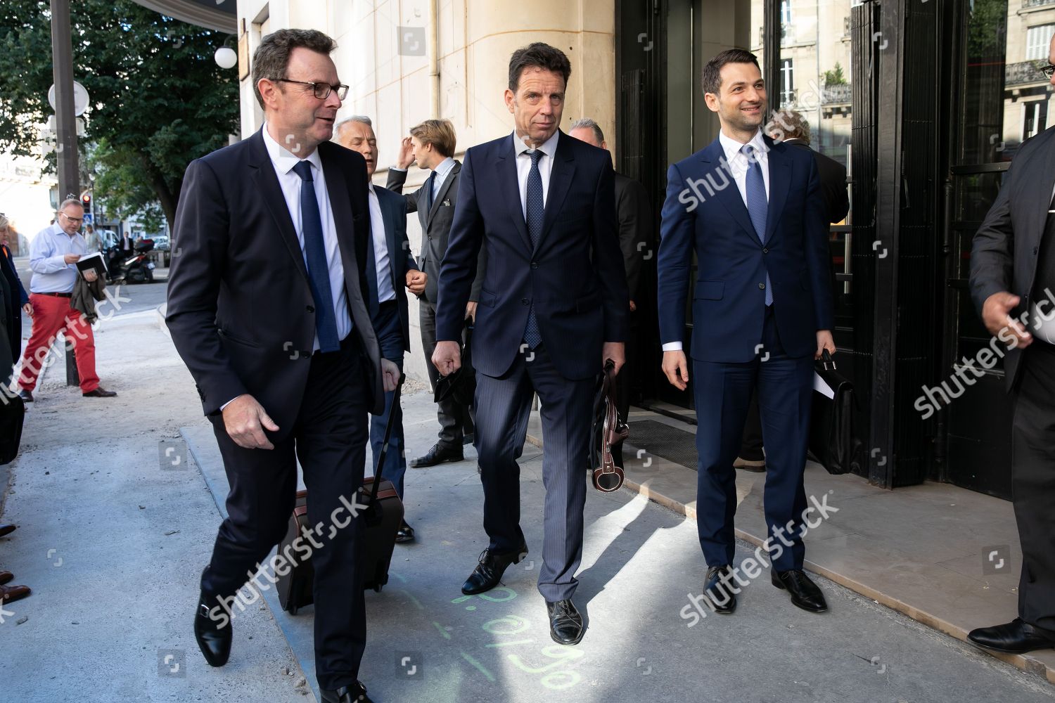 Frederic Motte Patrick Martin Geoffroy Roux Editorial Stock Photo ...