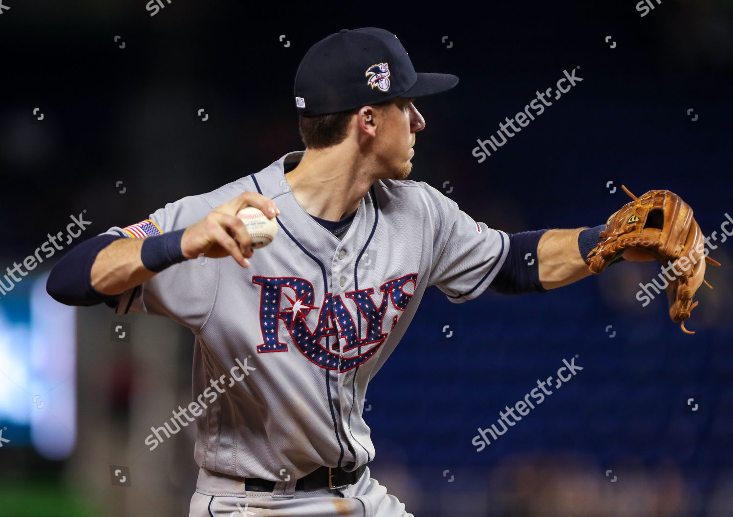 Tampa Bay Rays Third Baseman Matt Editorial Stock Photo - Stock Image ...