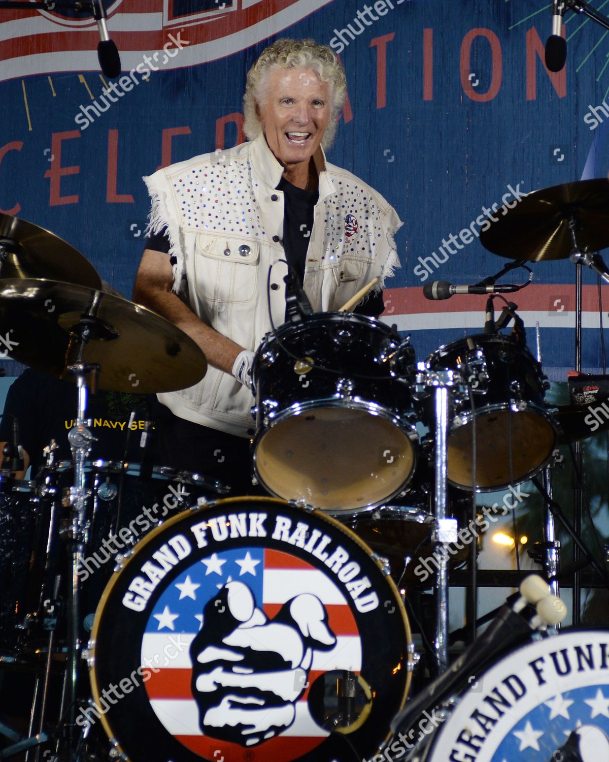 Grand Funk Railroad Don Brewer Editorial Stock Photo - Stock Image ...