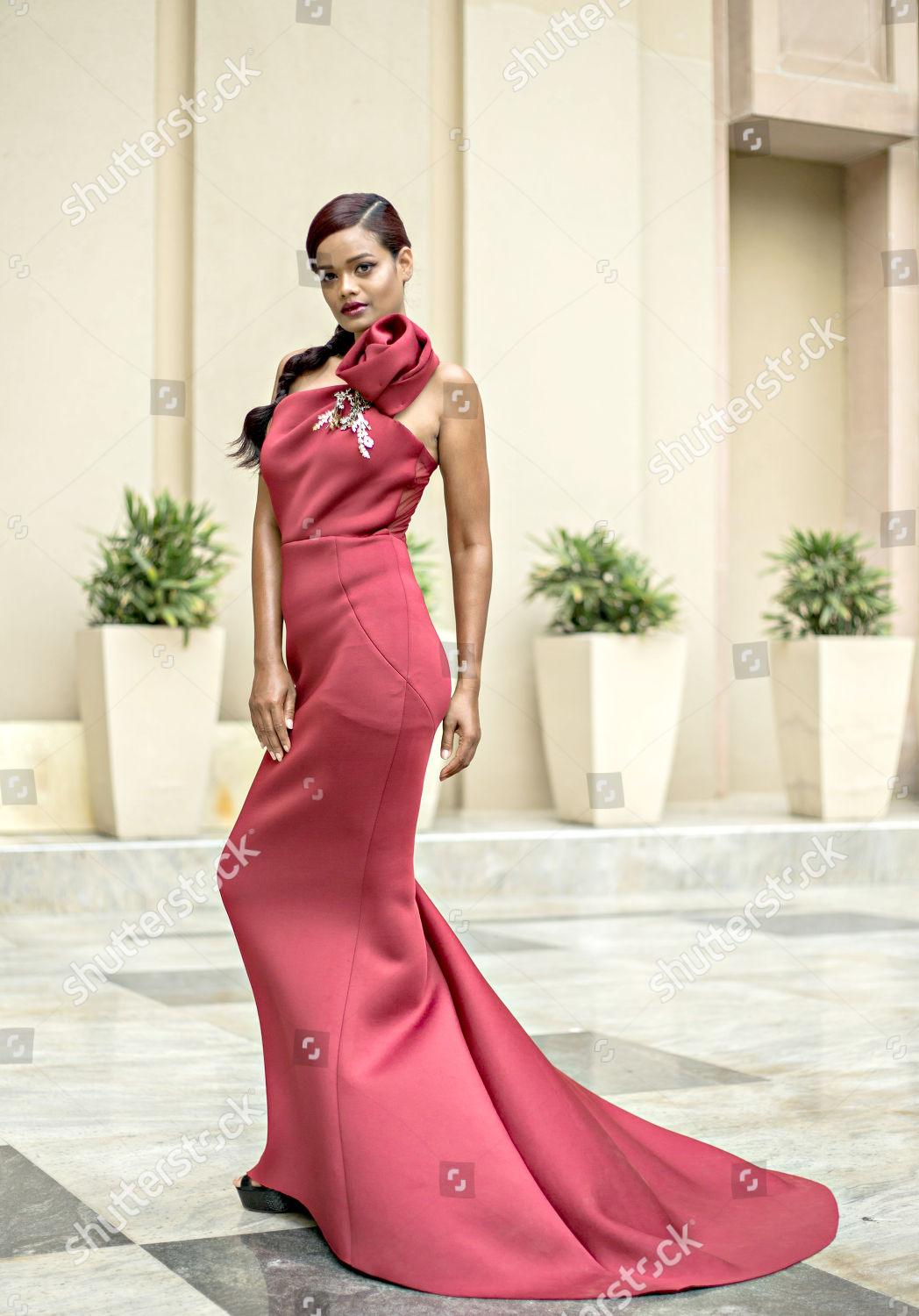 Delhi Based Model Renee Kujur Poses Editorial Stock Photo - Stock Image ...