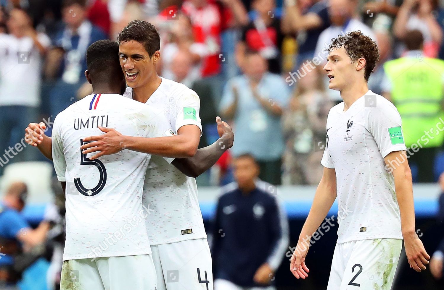 Raphael Varane Benjamin Pavard Editorial Stock Photo - Stock Image ...
