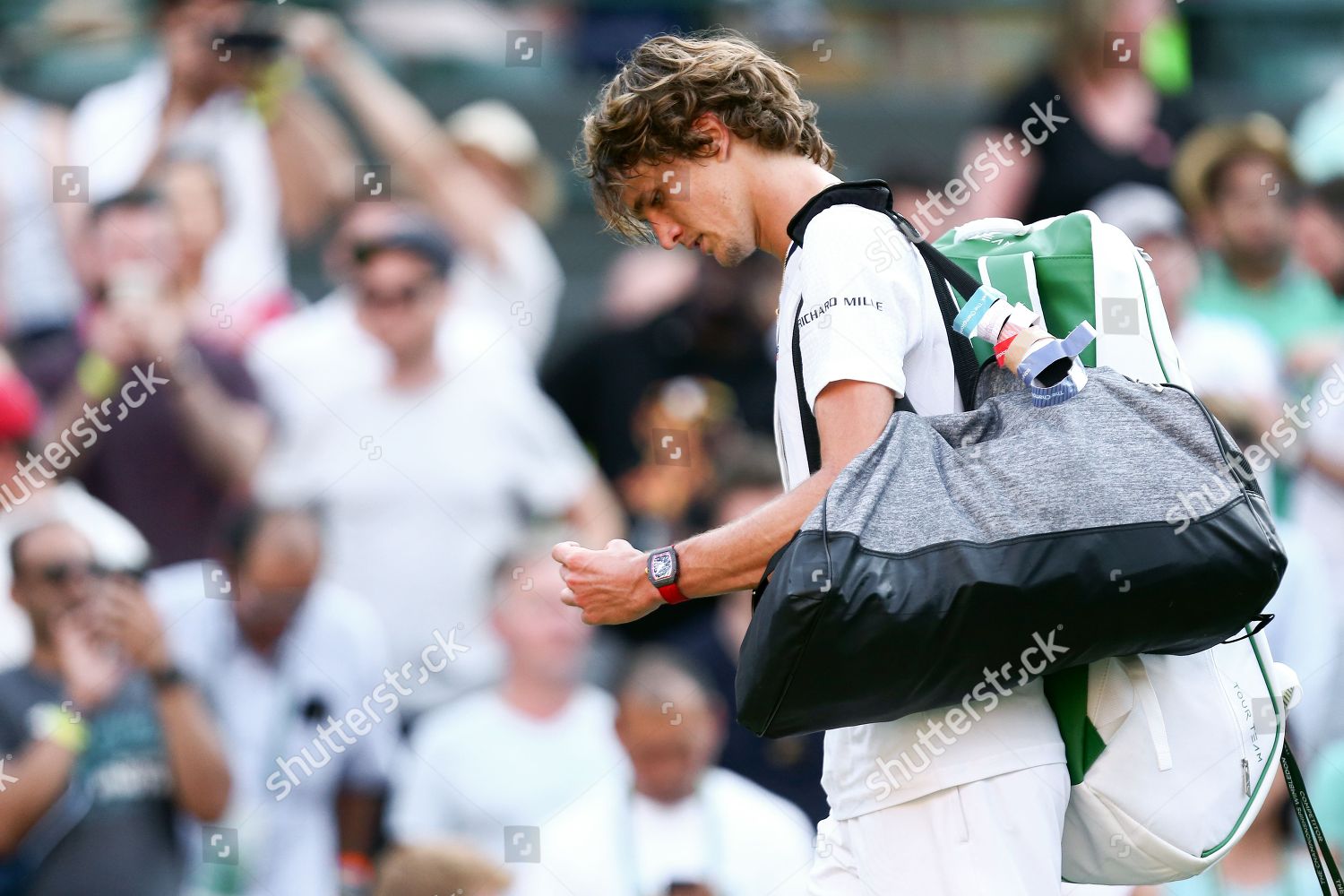 Alexander Zverev Dejected After Defeat His Editorial Stock Photo - Stock Image | Shutterstock