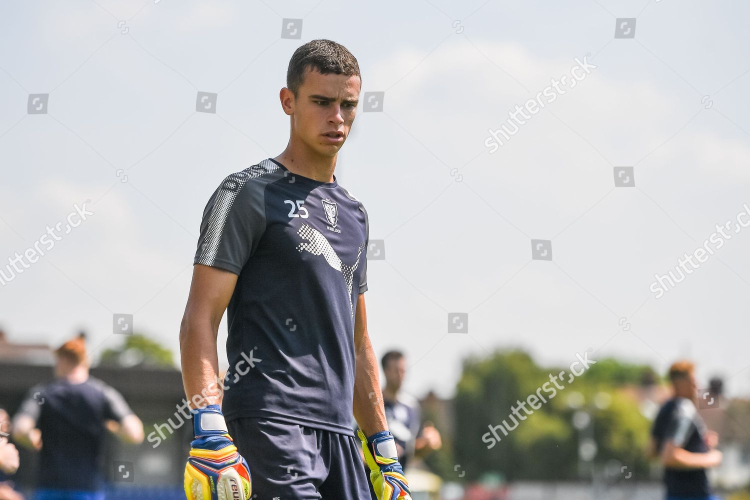 Afc Wimbledon Goalkeeper Nik Tzanev 25 Editorial Stock Photo - Stock ...