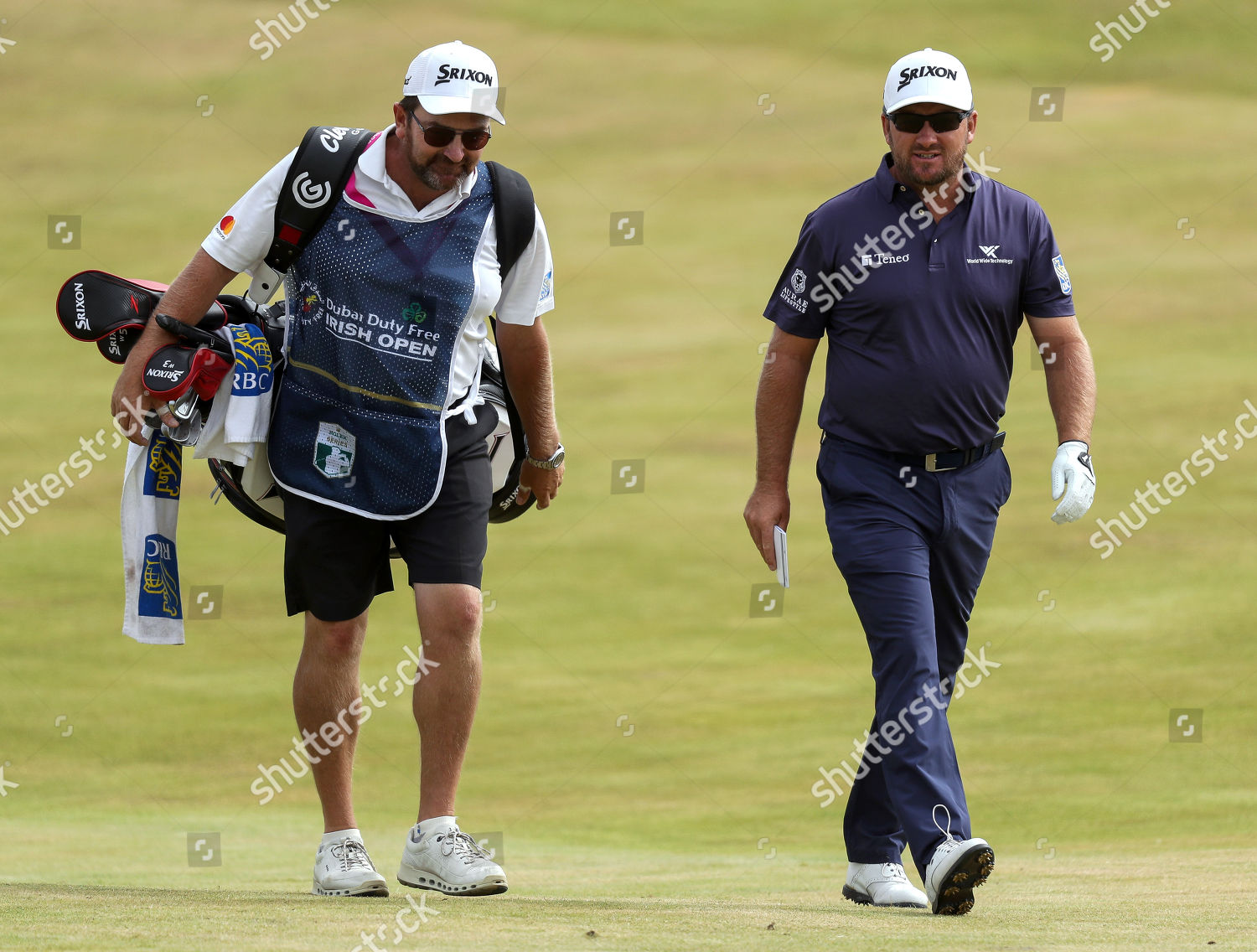 Caddie Ken Conboy Graeme Mcdowell On Editorial Stock Photo - Stock ...