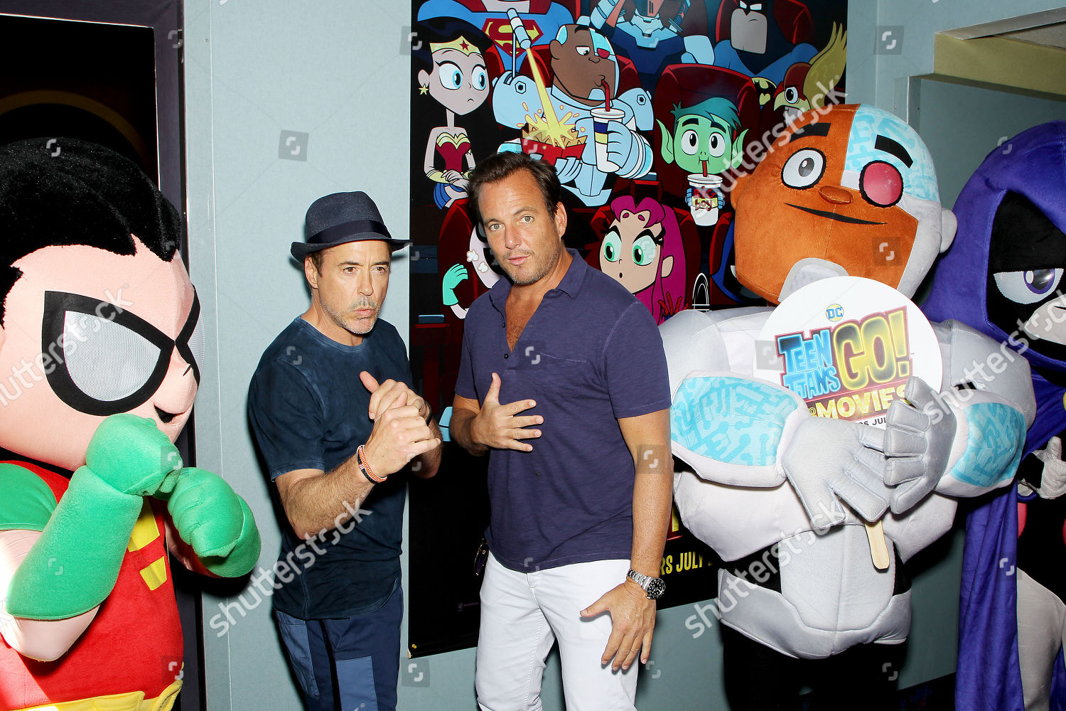 Robert Downey Jr Will Arnett Teen Editorial Stock Photo - Stock Image ...