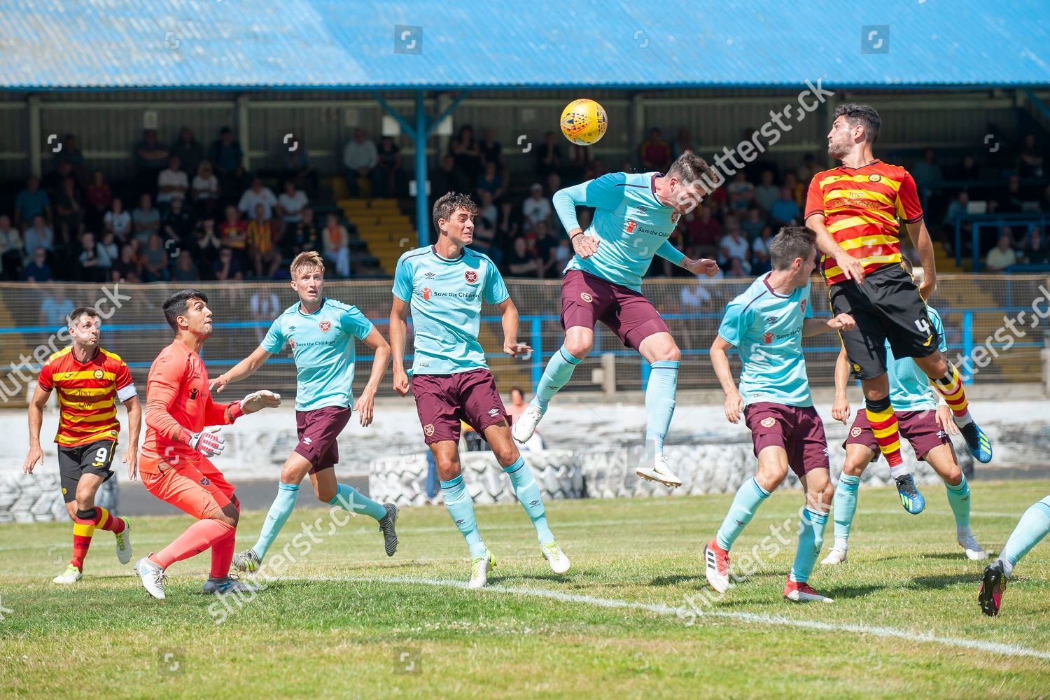 Thomas Oware 4 Scores Header Partick Editorial Stock Photo - Stock ...