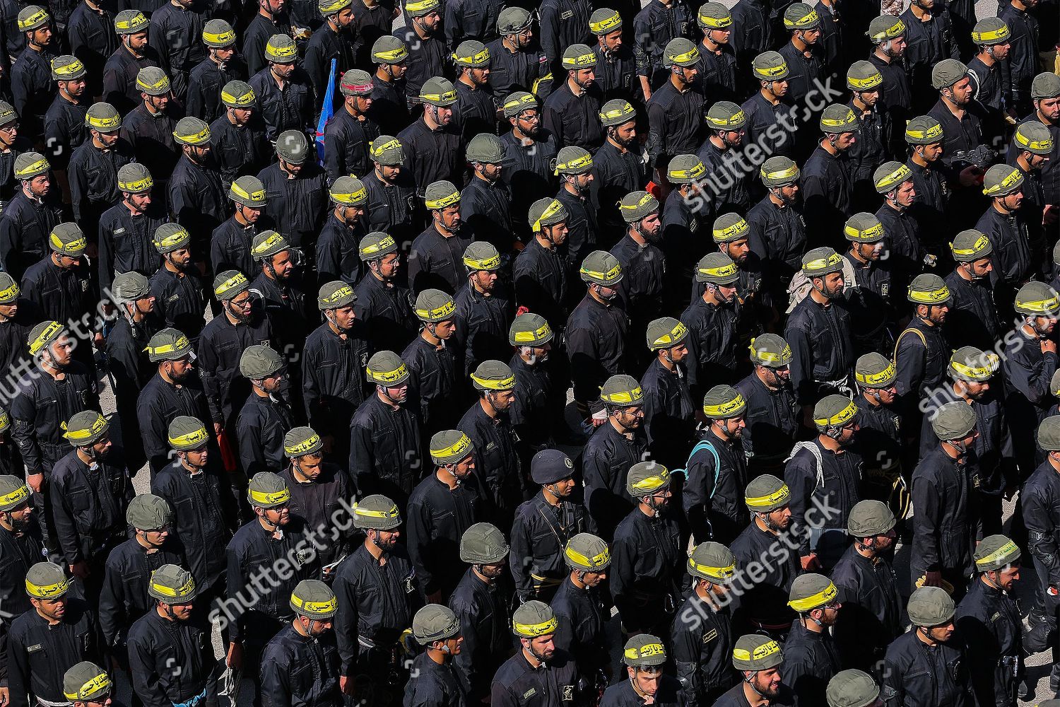 Graduation Ceremony Islamic Revolutionary Guard Corps Editorial Stock ...