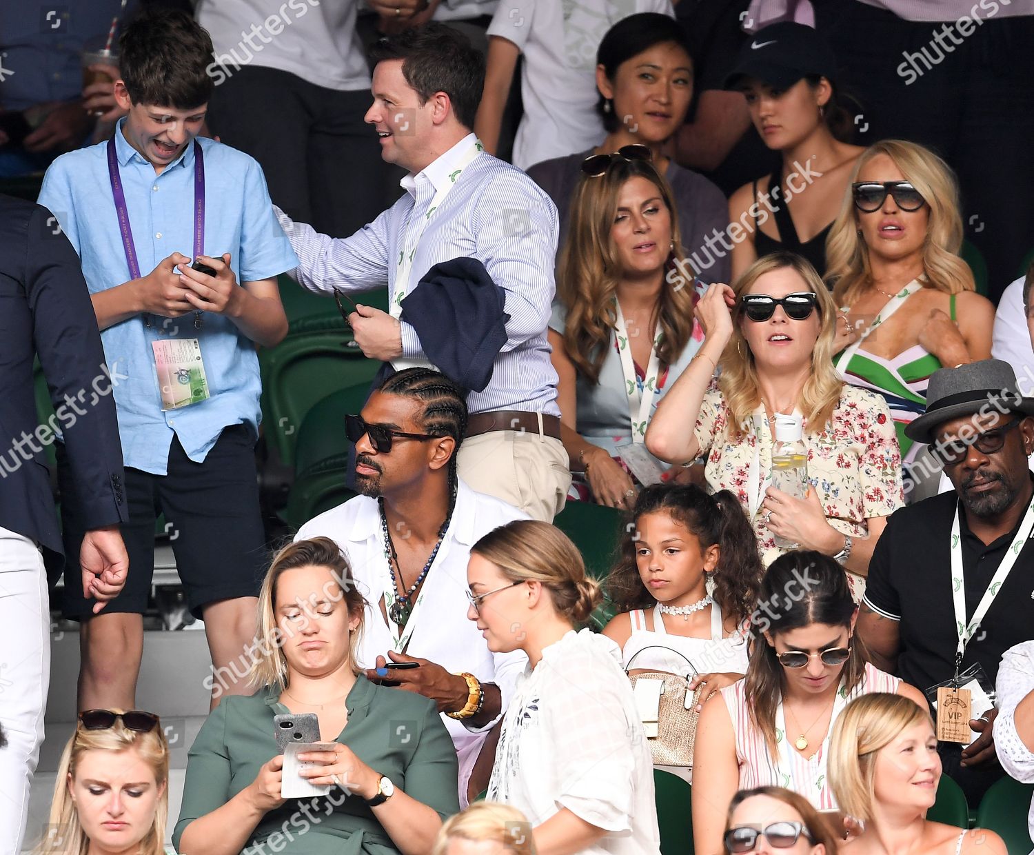 Declan Donnelly Ali Astall David Haye Editorial Stock Photo - Stock ...
