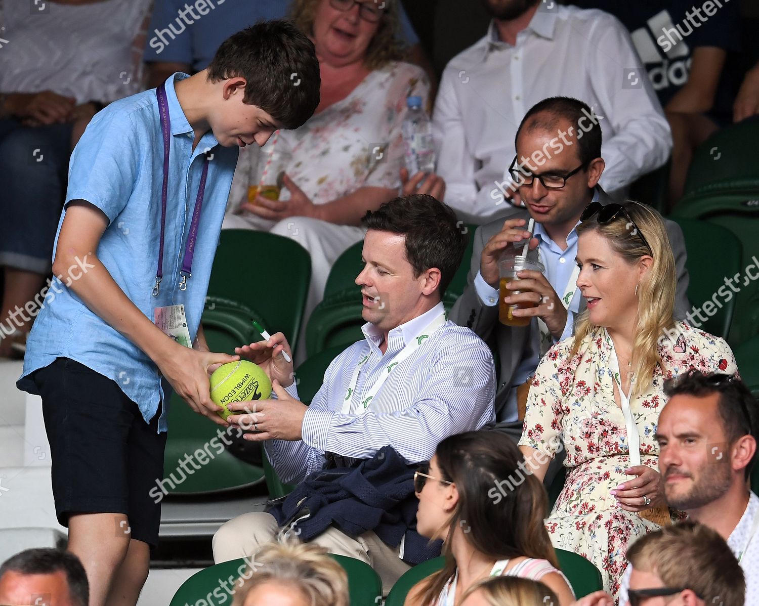 Declan Donnelly Signs His Autograph Sat Editorial Stock Photo - Stock ...