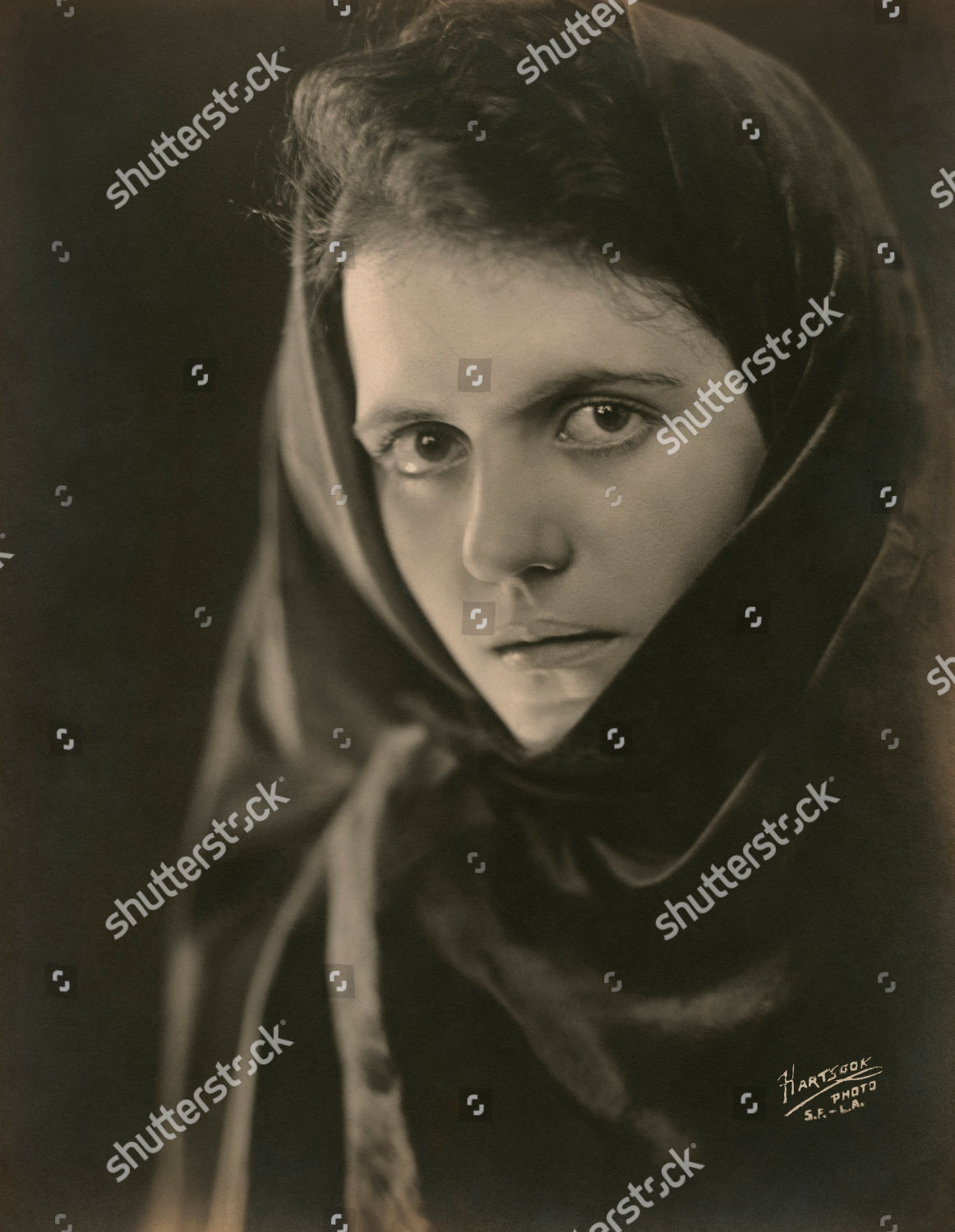 Silent Film Actress Zalla Zarana Born Editorial Stock Photo - Stock ...