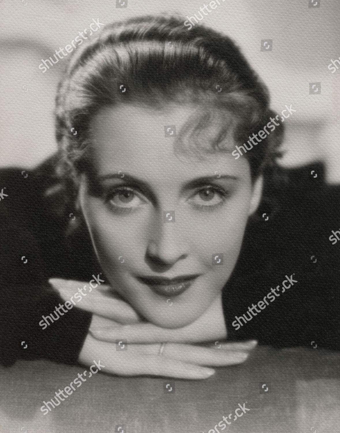 Actress Dorothea Wieck Publicity Portrait 1934 Editorial Stock Photo ...