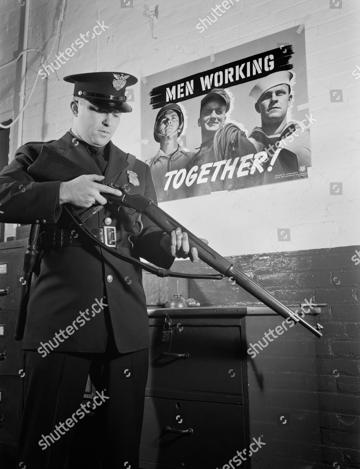 Sentinel Inspecting Rifle He Keeps Vigil Editorial Stock Photo - Stock ...