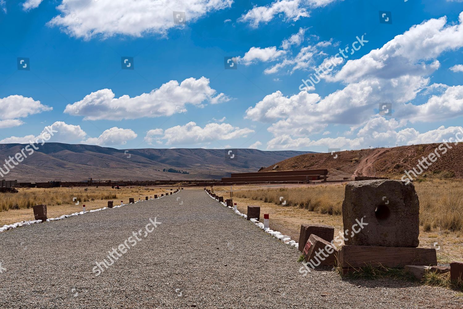 Tihuanaku Ruins Preinca Cultures Bolivia Editorial Stock Photo - Stock ...