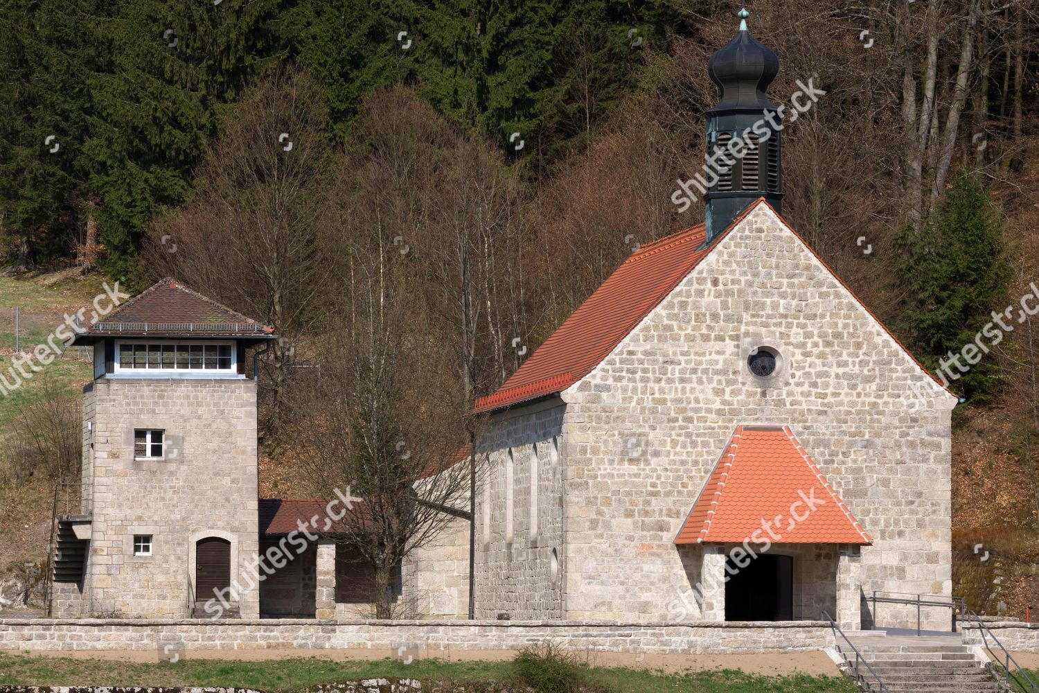 Former Watchtower Devotional Chapel Concentration Camp Editorial Stock ...
